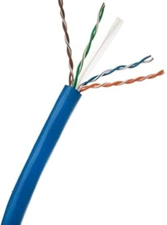 Amazon.com: Wirepath SP-CAT6A-1000-BLU CAT6a Unshielded Wire, 550MHz ...