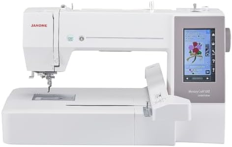 Amazon.com: Janome Memory Craft 550E Limited Edition 14x7.9" Embroidery ...