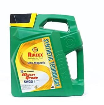 RULEXX Engine Oil SAE 5W30 API SN for Multigrade Synthetic Oil All Four ...