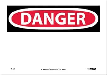 ACCUFORM NMC Danger, (Header ONLY), 7X10, PS (D1P): Amazon.com ...