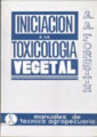 Amazon.com: Iniciación a la toxicología vegetal (Manuales de técnica ...