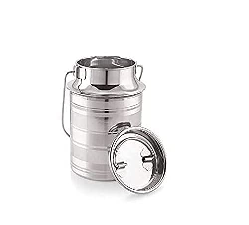 Buy Stainless Steel barni for Oil and Ghee Storage - Milk can - 3 Litre ...