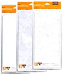 Amazon.com: (2) Sets Of Cuttlebug Plates 6 by 13 Inch - 6x13 A Spacer ...