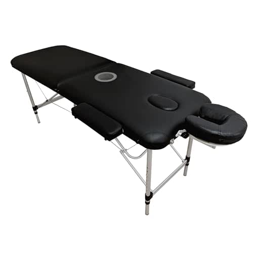 Leather BDSM Milking Table for Men - Discreet Massage Table with Large ...