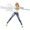 Amazon.com: Megahouse-Variable Action Heroes ONE Piece Nami Figure ...