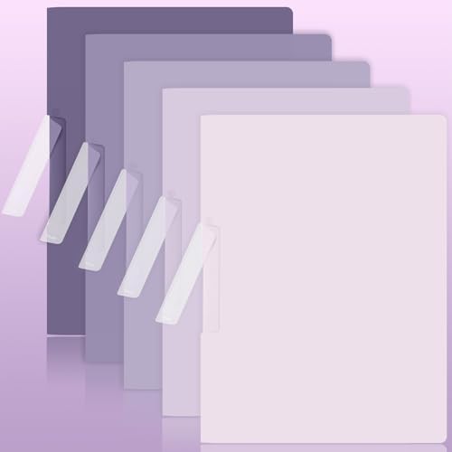 Amazon.com : BAYTORY 5Pcs Report Covers with Swing Clip, Plastic ...