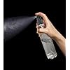 Amazon.com: ljdeals 8 oz Clear Plastic Spray Bottles, Black Fine Mist ...