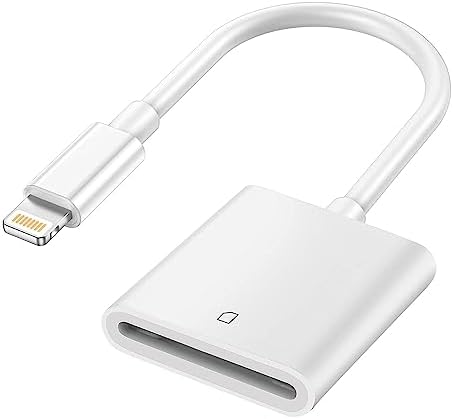 Amazon.com: Naiyal Lightning to SD Card Camera Adapter, Apple MFi ...