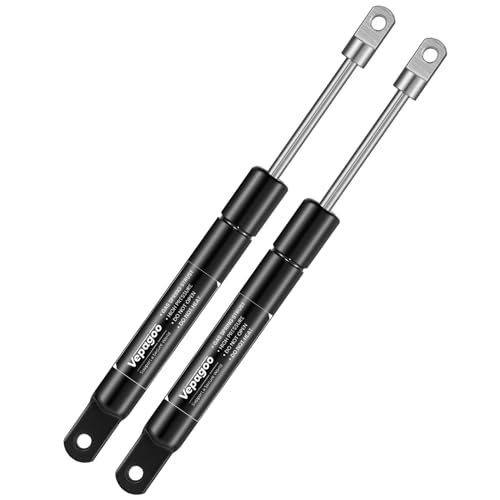 Vepagoo 6 Inch 10Lb/44N Gas Struts Spring Shocks Cabinet Door, 4 mm ...
