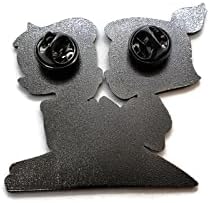 Amazon.com: Grom Pin House Owl Metal Enamel : Clothing, Shoes & Jewelry