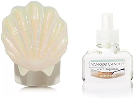 Amazon.com: Yankee Candle Seashell Scent-Plug Diffuser Base with a ...