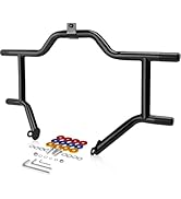 Amazon.com: kekykm Motorcycle Engine Guard Crash Bar Compatible with ...