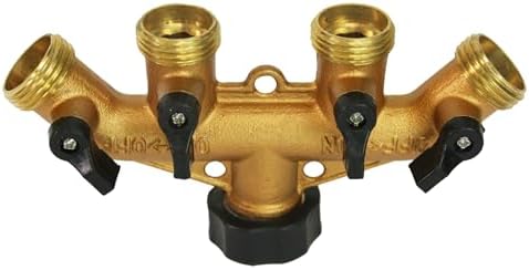Amazon.com : Chapin 6-9473: Heavy-Duty 4-Way Brass Manifold Hose ...