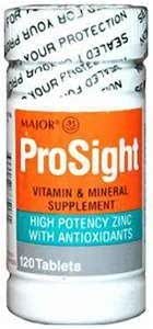 Amazon.com: Prosight Tablet, High Potency with Zinc, 120 CT : Health ...