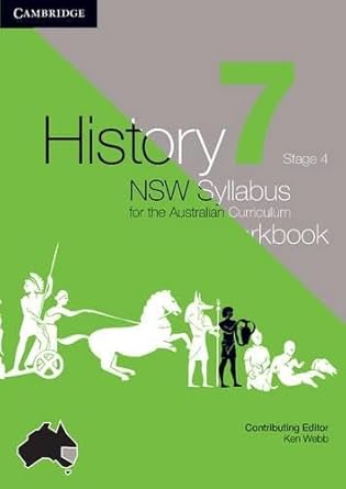 History NSW Syllabus for the Australian Curriculum Year 9 Stage 5 ...