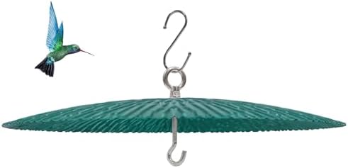 Amazon.com : 11.2" Metal Bird Feeder Rain Guard, Green Dome Shield ...