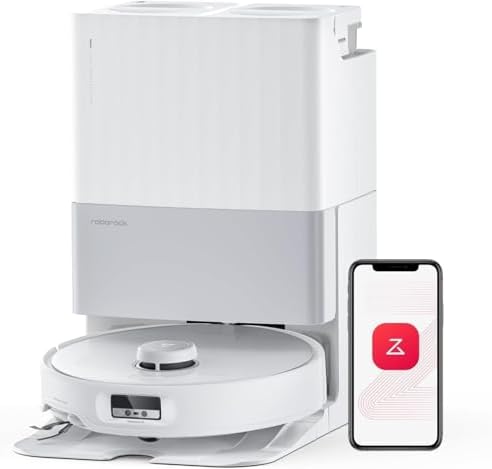 Amazon.com - roborock Qrevo Edge Robot Vacuum and Mop, 18,500Pa Suction ...