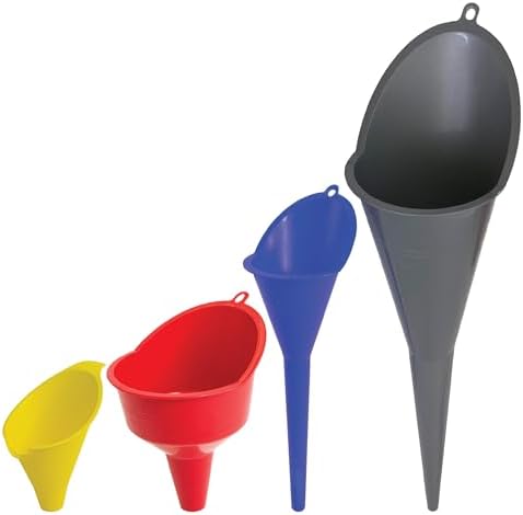 Amazon.com: FloTool 10712MX4 Super Quad Funnel for Oil, Lubricant and ...