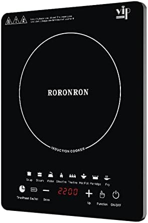 Amazon.com: Amazon Basics 1800W Portable Induction Cooktop Burner ...