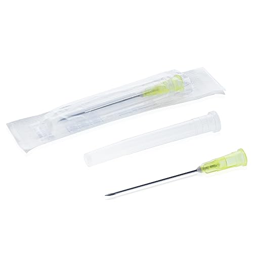 Snapklik.com : 20 Gauge 1.5 Inch Needle,Luer Lock Syringe Needles For ...