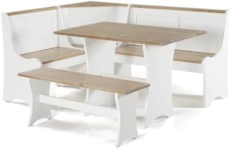 Amazon.com - Linon Jackie Solid Wood 3 Piece Conversation Indoor ...