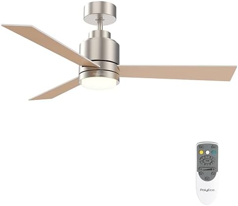 Amazon.com: KENSID 48 Inch Ceiling Fans with Lights and Remote Control ...