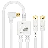 【発売日：2021年12月09日】・ブランド:ホーリック(HORIC)・製造元:ホーリック(HORIC)・モデル:AE-641WH・製造元/メーカー部品番号:AE-641WH・【分波器仕様】[入力周波数：10～3224 MHz] [U/V出...