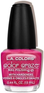 Amazon.com : L.A. COLORS Color Craze Nail Polish, Purple CNP612 ...