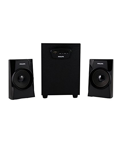 Philips MMS-1400 2.1 Channel Multimedia Speakers System (Black) Price ...