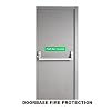 DOOR BASE Panic BAR (Single Point Panic Bar) for Fire Door, Silver ...
