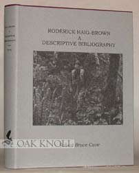 Roderick Haig-Brown: A descriptive bibliography: Cave, Robert Bruce ...
