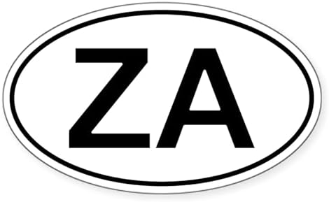 Amazon.com: South Africa Rugby Car Bumper Decal Sticker 5" x 4 ...