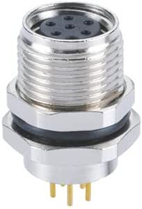 Amazon.com: Elecbee 10pcs M8 Connector PCB Waterproof M8 A Coding 6 Pin ...