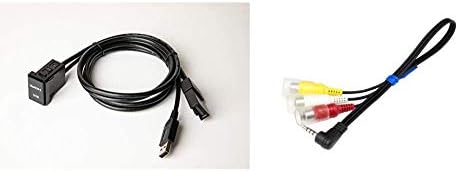 Amazon | ALPINE(アルパイン) NXシリーズ用 トヨタ車/汎用ビルトインUSB/HDMI接続ユニット1.75m KCU-Y620HU & AUX変換/ビデオ入力ケーブル KCE ...