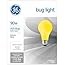 GE 97495 Bug Lite A19 Bulb, 60-Watt, 2-Pack - Incandescent Bulbs ...