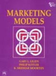 Marketing Models: ET AL. LILIEN: 9788120314757: Amazon.com: Books