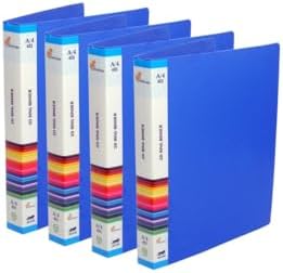 Solo A4 Punchless Lever Clip File with Inside Transparent Pocket ...