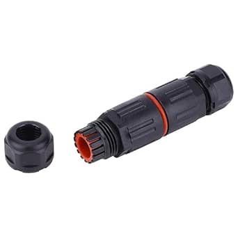 GIFFEX Waterproof Electrical Cable Gland Connector IP68, 24A 450V, 3 ...