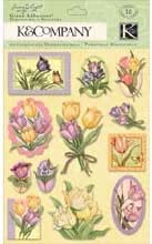 Amazon.com: K&Company Susan Winget Spring Blossom Grand Adhesions ...