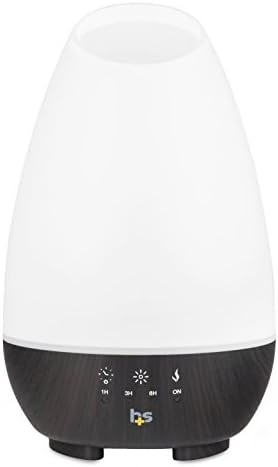 HealthSmart 500ML Essential Oil Diffuser for Large Rooms, Cool Mist ...