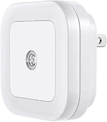 Amazon.com: EcoGear FX Wall Outlet LED Night Light with Dusk to Dawn ...