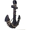 Amazon.com: Grace Home Wooden Decorative Anchor with Rope and Crossbar ...