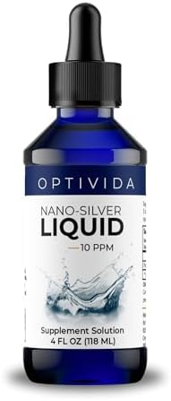 Amazon.com: Optivida Health Nano Colloidal Silver Liquid Dropper (4 oz ...