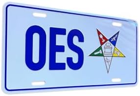 Amazon.com: Order of The Eastern Star Masonic License Plate : Automotive