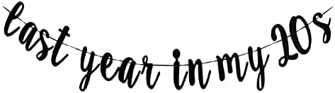 Amazon.com: Last Year In My 20s Banner - Happy 29th Birthday/Cheers to ...