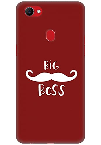 Big Boss Printed Back Cover Phone Case for Oppo F7 Back Cover Printed ...