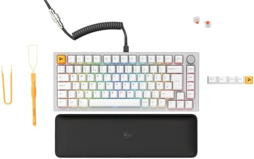 Glorious Gaming GMMK 3 Rapid Trigger Keyboard, Hall Effect, 8K Polling ...