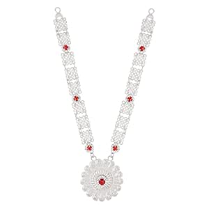 WHP JEWELLERS Pure Silver (925) Haar for Ganapati-SPJITD22049987 ...