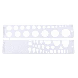 Buy Enakshi® 2xMetal Etched Tool Scribing Panel Rivet Model Template ...