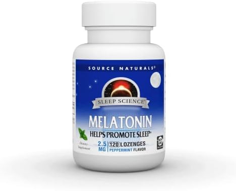 Amazon.com: Source Naturals Time Released Melatonin* - 3 mg, 120 ...